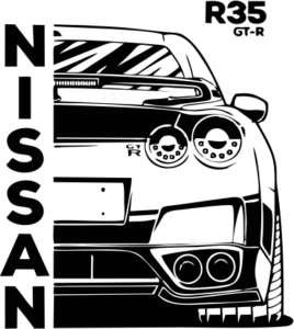 Vector nissan r35 gt-r - Vectores Laser